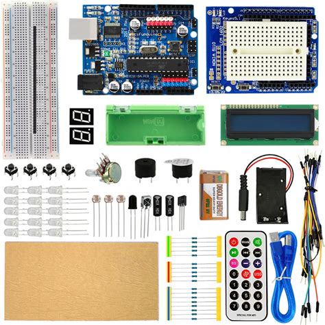 Kit De Partida Rfid Para Arduino Uno R3 Versão Atualizada Aprendizagem
