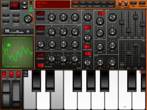 Yonac Magellan Analog Modeling Synth For Ipad Released Gearjunkies Music Tech News Reviews