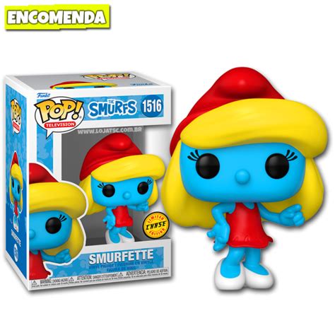 Funko Pop The Smurfs Smurfette 1516 Loja Tsc