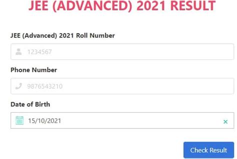 Result Jeeadv Ac In JEE Advanced Result 2021 Declared Topper AIR Cut Off