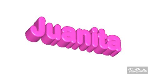 Juanita Name Animated  Logo Designs