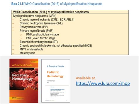 Who Classification 2016 Of Myeloproliferative Neoplasms Download