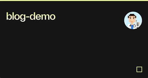 blog demo codesandbox
