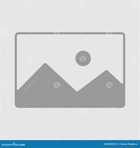Image Preview Icon Stock Vector Illustration Of Template 282057012