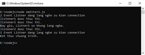 lớp event emitter trong node js viettuts