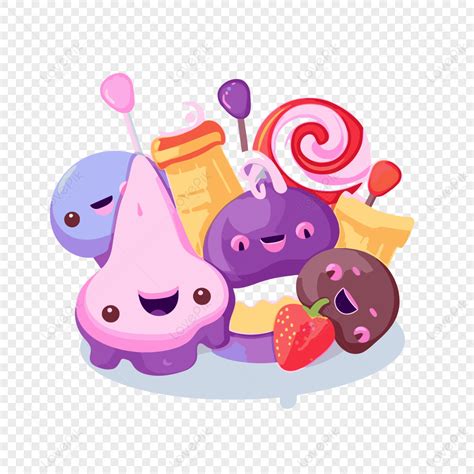 달콤한 대접 벡터만화상표클립 아트 Png 일러스트 무료 다운로드 Lovepik
