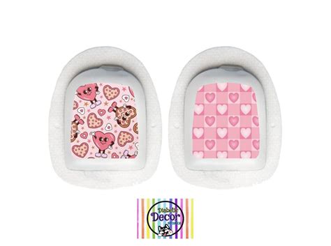 omnipod xoxo 2 pack omnipod sticker diabetes stickers bestseller omnipod top surface only decal