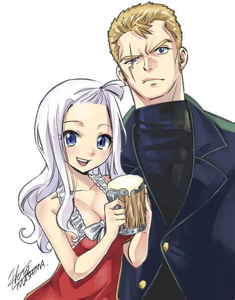 Mirajane Strauss And Laxus Dreyar Fairy Tail Drawn By Mashimahiro
