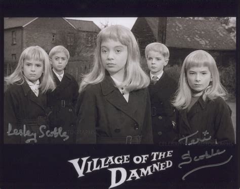 Lesley Scoble And Teri Scoble Village Of The Damned Celebrity Ink