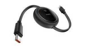 Streamline Your Cable Game Baseus W Retractable Usbc Cable Now Just