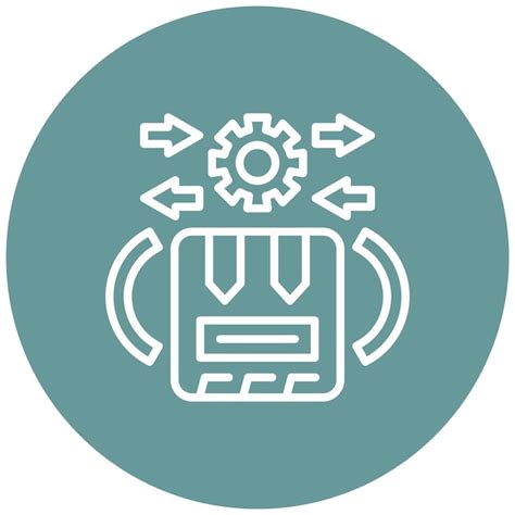 Premium Vector Vector Design Procedure Package Icon Style