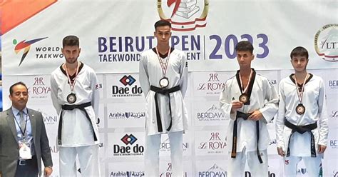 تکواندوی بیروت اوپن ٢٠٢٣؛ مهدی خاوری، تکواندوکار افغان قهرمان و ستاره