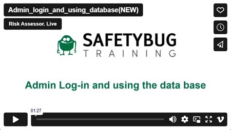 Safety Bug Help Videos Safety Bug Training