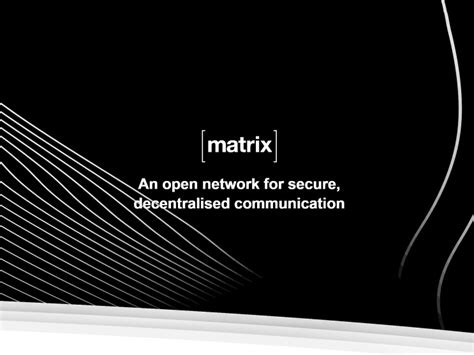 Matrix매트릭스 프로토콜 특징 및 내용 정리 네이버 블로그