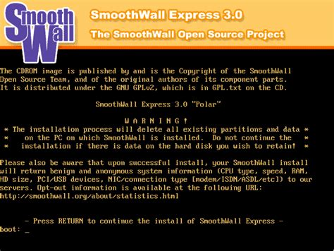 SmoothWall Express Polar