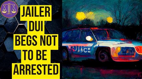 This Jailer Is Trying To Invoke The Thin Blue Line In A Dui Stop Youtube
