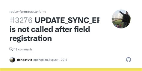 Updatesyncerrors Is Not Called After Field Registration · Issue 3276 · Redux Formredux Form