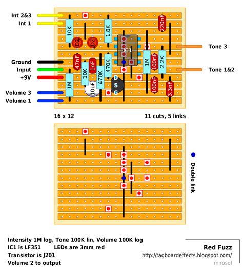 Guitar Fx Layouts Red Fuzz