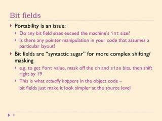 Structures And Unions In C PPT