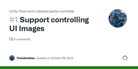 Support Controlling Ui Images · Issue 1 · Unity Tools And Libraries