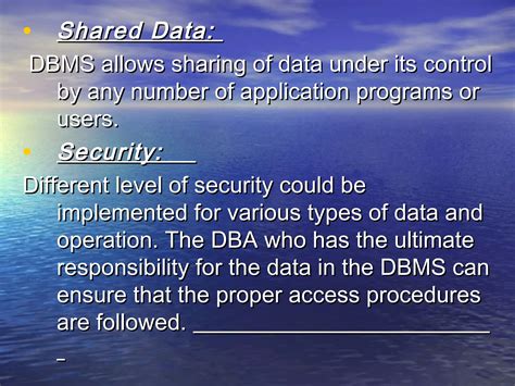 Database Management System1 Ppt