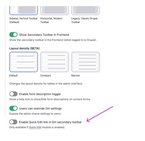 Disable Quick Edit In Secondary Toolbar Drupal Org