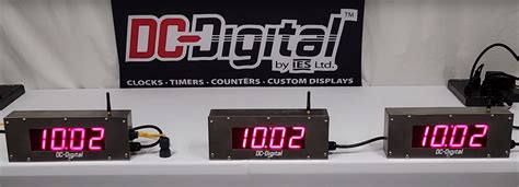 Reducing The Number Of Network Connections To Only Customized Digital LED Timers Counters