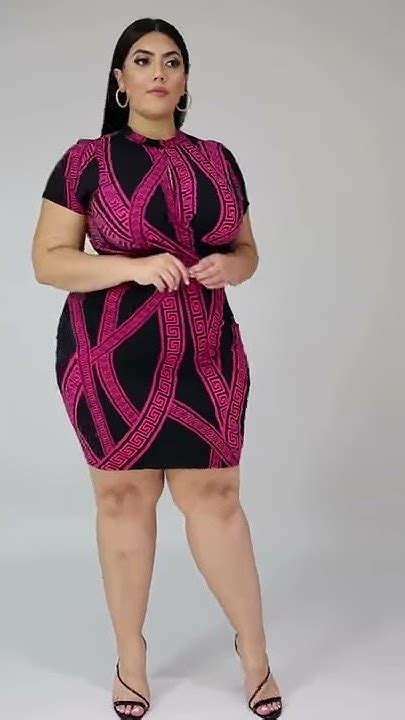 Curvine Chevron Dress Youtube