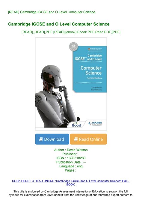 Read Cambridge Igcse And O Level Computer Science By Alioakerefa Issuu
