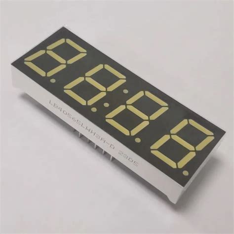 Ultra White 14 2mm 4 Digit 7 Segment LED Clock Display Common Cathode For Digital Timer Clock