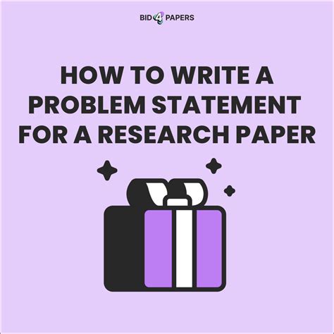 Writing A Statement Of The Problem Bid Papers Blog