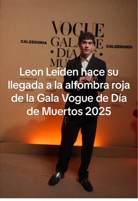 Leon Leiden Brilla En La Gala Vogue De Día De Muertos Tiktok
