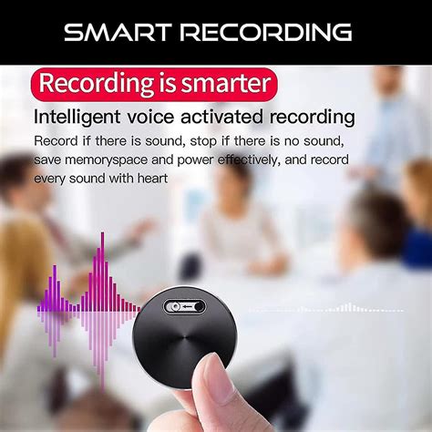 Tiny Voice Recorder With 8gb Ultra Quality Sound Voice Activated Voice