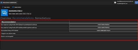 Introduction Of The Intune Device Troubleshooter Modern Device Management