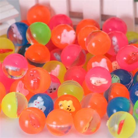 【hot Demand】【hot Demand】27mm Funny Toy Ball Mixed Cartoon Bouncy Ball