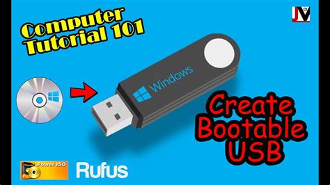 Create Bootable Usb Using Poweriso Tagalog Version Youtube