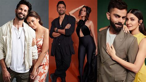 from shahid mira anushka virat to farhan shibani get v day ready with