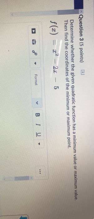 solved question 3 5 points determine whether the given