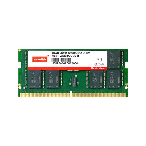 Ddr5 Csodimm Ddr5 Memory Module Innodisk Corporation