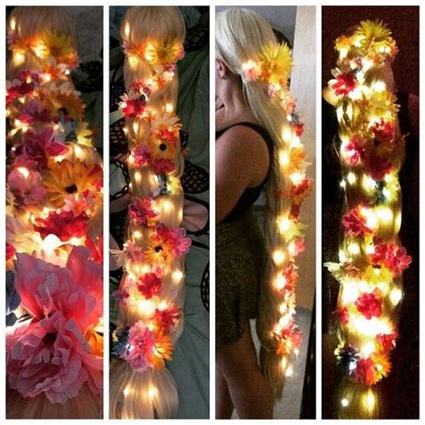 Glowy Rapunzel Wig Rapunzel Wig Rapunzel Cosplay Rapunzel Costume