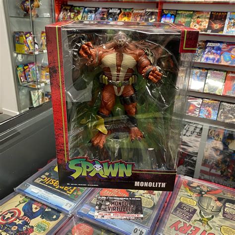 Monolith Spawn Action Figures Mcfarlane Toys Mega Fig Mondo Virtuale