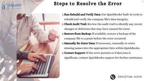 Ppt Resolve Missing Name List Error In Quickbooks Instantly