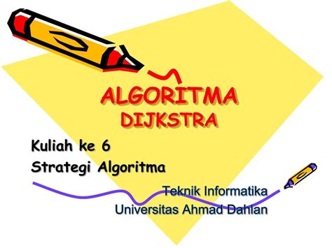 PPT ALGORITMA DIJKSTRA PowerPoint Presentation Free Download ID 2317622