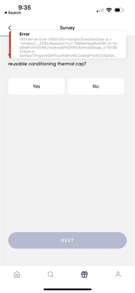 error message r influenster