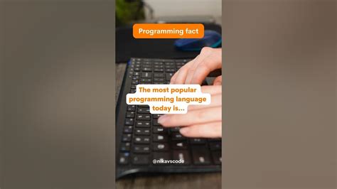 the most popular programming language is softwareengineer softwaredeveloper youtube