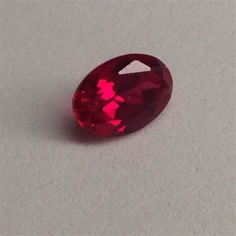 Lab Grown Ruby Jewelry Etsy