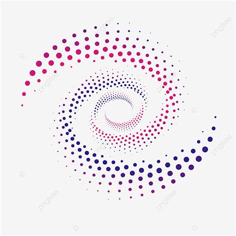 Technological Particle Vector Design Images Technology Sense Spiral Light Point Particle