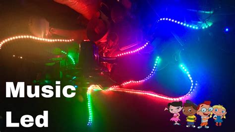 ESP WLED Ledfx DIY Music Led Reactive YouTube