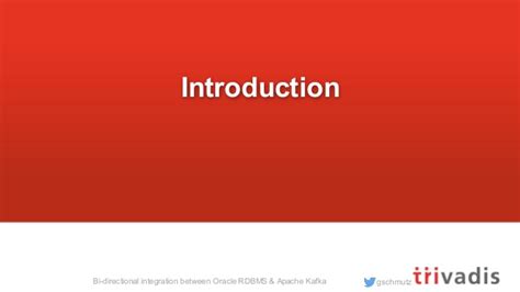 Solutions For Bi Directional Integration Between Oracle Rdmbs And Apach