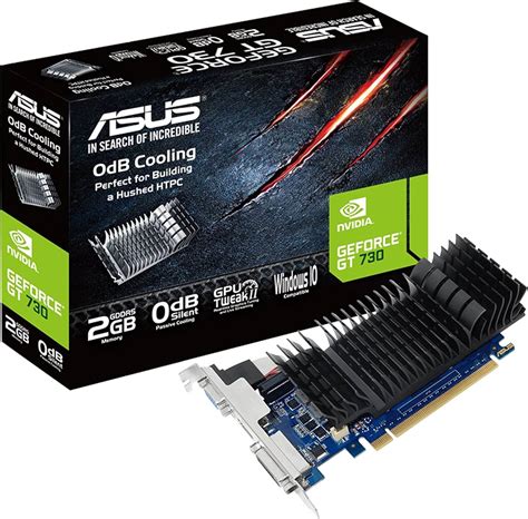 ASUS Video Card GT730-SL-2GD3-BRK-EVO GeForce GT 730 2GB